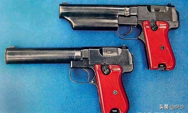 解放军第一种世界级微声手枪：酷似92式的06式微声手枪