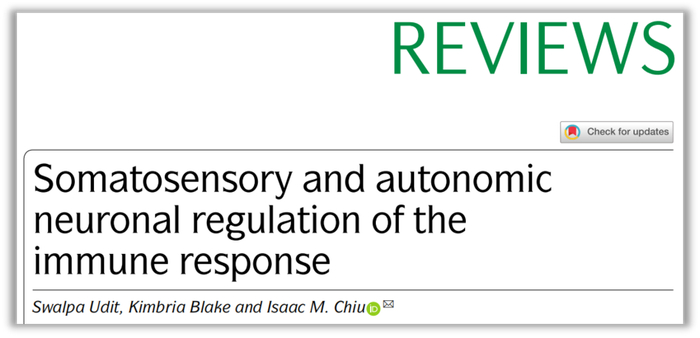 Nat Rev Neurosci 全面综述：外周神经系统对机体免疫反应的调控机制——启发新思路|微生物