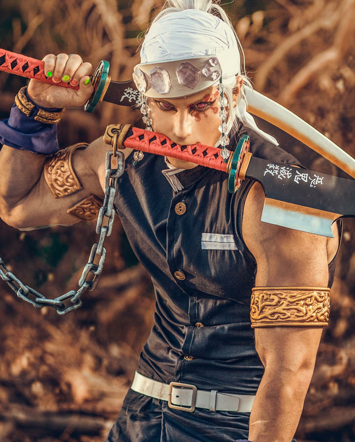 帅爆！知名Coser Taryn超强cos音柱宇髄天元！