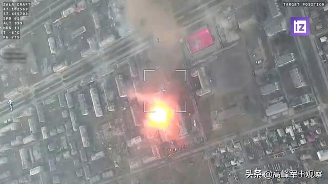 打巷战！俄军无人机引导炮火精准打击，亚速营据点被连人带屋清除