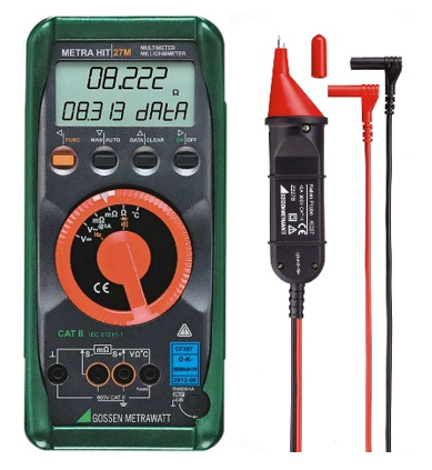 如何测试和维护飞机静电放电刷：航空绝缘微欧表METRAHIT IM