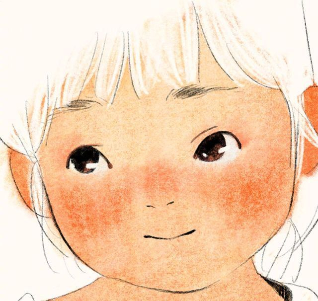 插画师 피도크 笔下可爱的小女孩绘画|绘画_新浪新闻