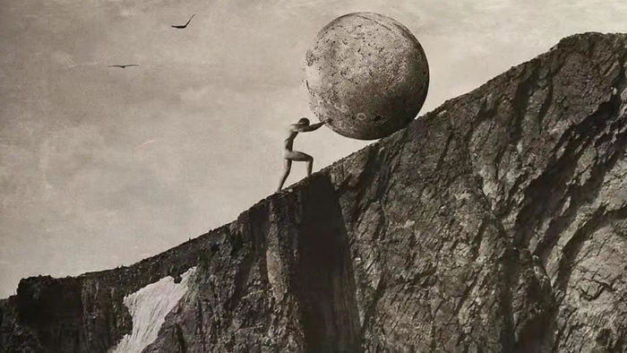 西西弗斯的荒诞与幸福——超越神话语境的希腊神话人物|宙斯|石头|巨石|加缪|命运_新浪新闻