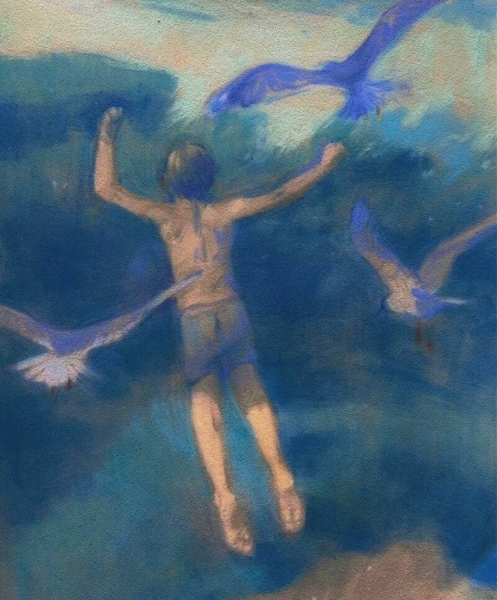 瑞士艺术家 Rea Kolarova 笔触温柔的绘画……|绘画|艺术家_新浪新闻