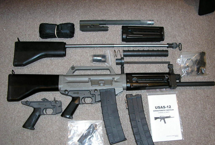 枪械图鉴USAS-12霰弹枪