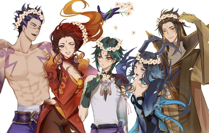 原神：五大夜叉资料公开！四人殒命仅剩魈一人？