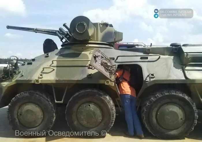 被拉到爱国者公园当展品的最强改进型，乌克兰BTR-3装甲车