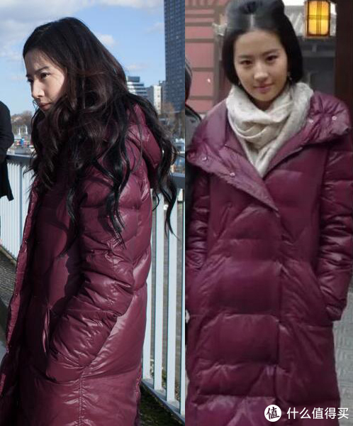 刘亦菲穿了10年的羽绒服，是什么牌子？