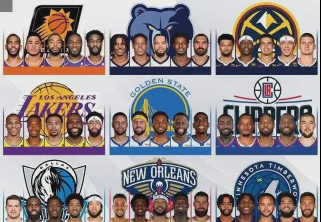 美媒晒西部9支强队的阵容，实力确实恐怖，谁会无法进入季后赛？