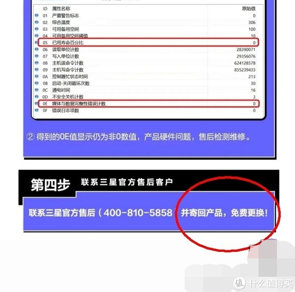 三星固态曝0E问题 检查固态是否中招
