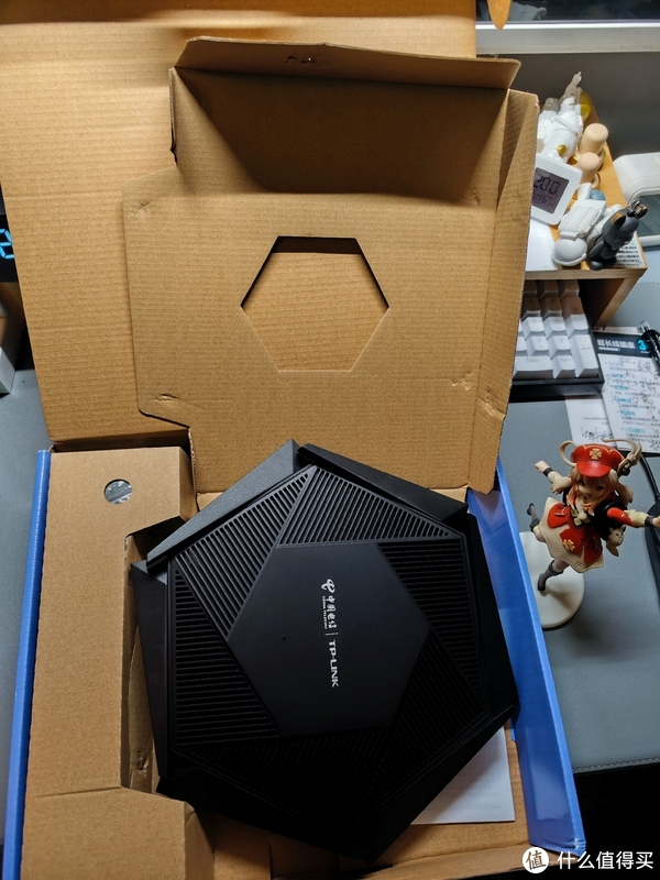 简单开箱最便宜的ax5400-tplinkwta541|路由器_新浪新闻