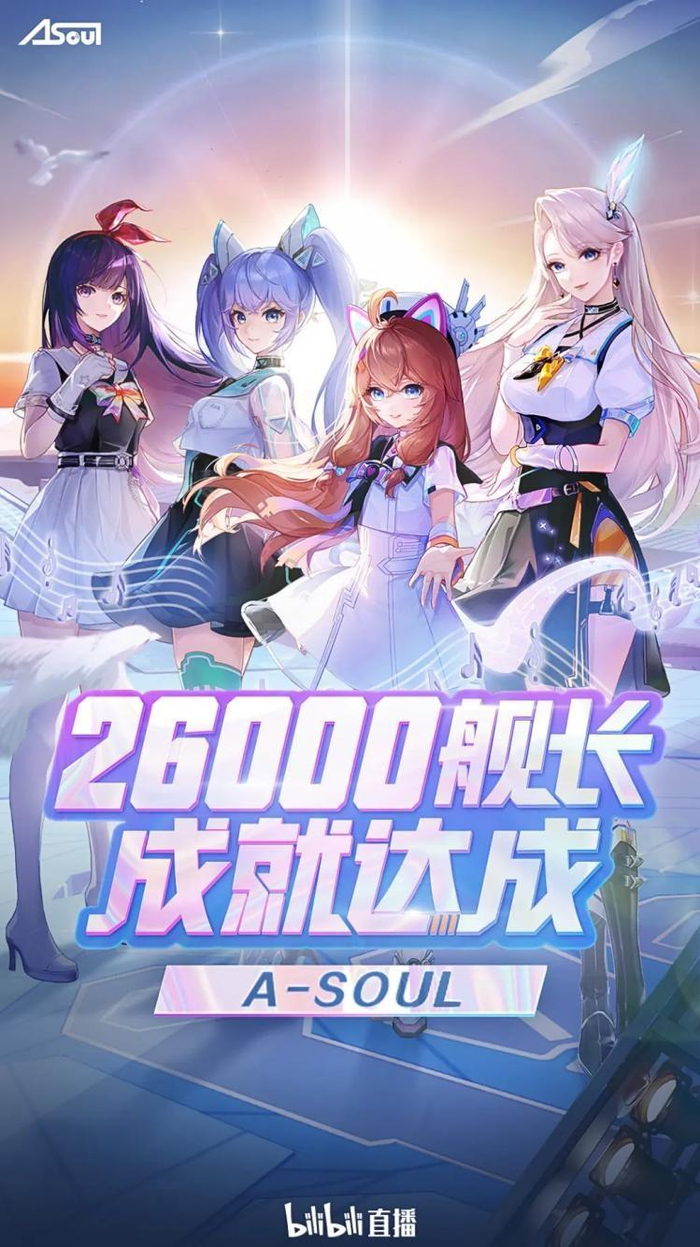 asoul两年不断刷新纪录，再获评虚拟偶像第一团