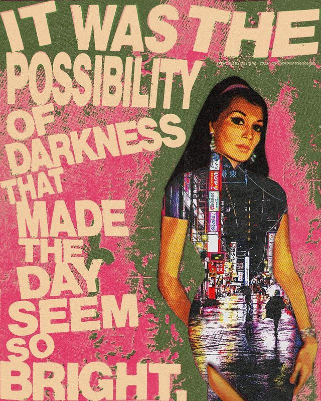 设计师 Spenceless Designz 将图片与文字揉捏地恰到好处……