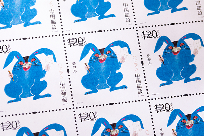 一次集齐，2023兔年生肖邮票大版珍藏，99岁黄永玉兔年佳作！|癸卯年|小全张|贺卡|首日封|鬼才_新浪新闻