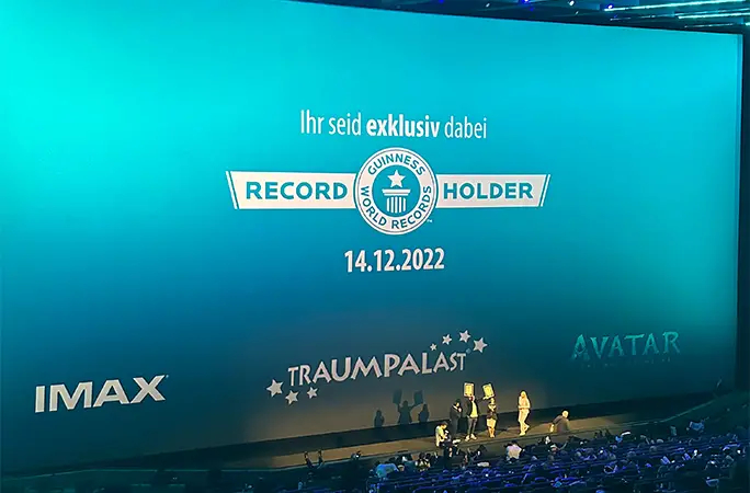 世界上最大IMAX电影屏幕|IMAX_新浪新闻