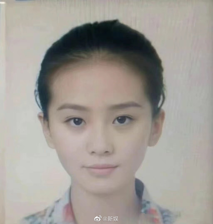 刘诗诗不管是饭制证件照还是真实证件照都好美啊