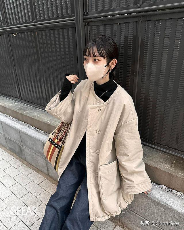 娇小女生的穿搭范本：这位日本153cm时尚博主穿出超强时髦感！