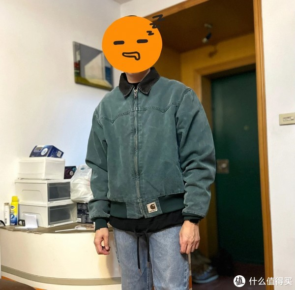 Vintage carhartt J14，但是狂飙配色