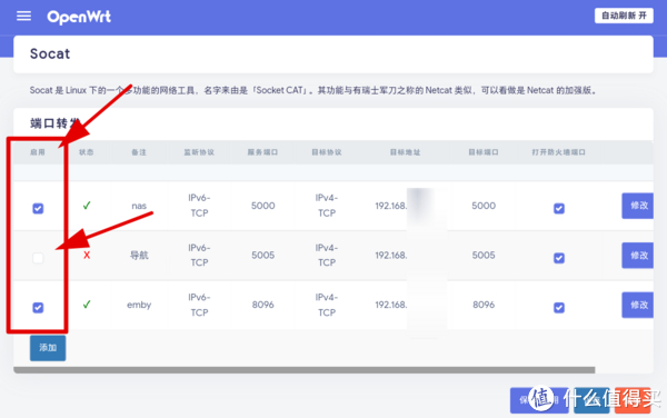 超详细，多图，简单，OpenWRT IPV6 端口转发 SOCAT (个人记录)|NAS_新浪新闻