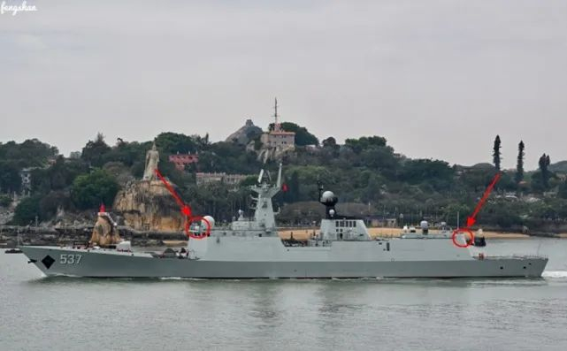 054A导弹护卫舰，改进舰装4面阵相控阵雷达，战力已经翻倍|相控阵雷达|054A|舰空导弹_新浪新闻