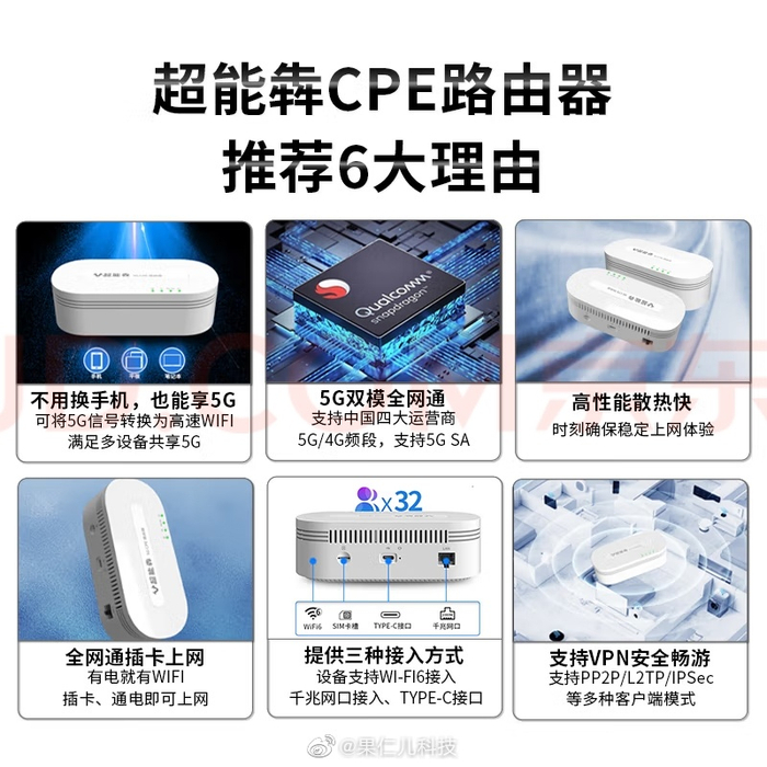 朋友花20元买到了一个超能犇5G CPE 我说这价格还叫啥超能犇啊……|5G_新浪新闻
