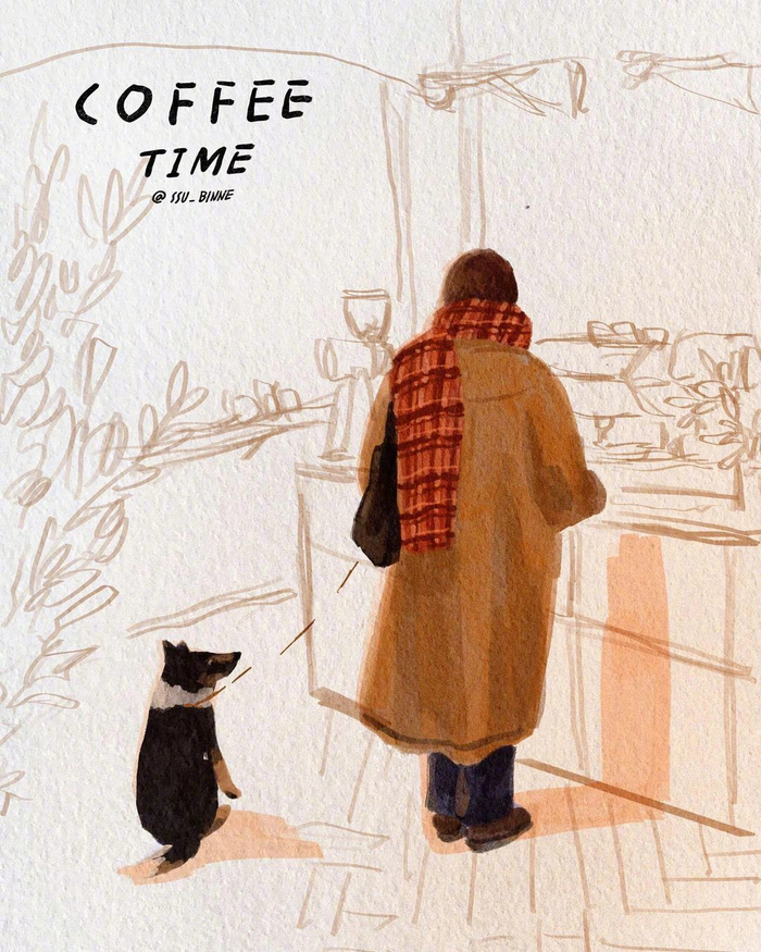 插画师笔下的四季景色 插画｜Yoo Subin|插画师|插画|笔下