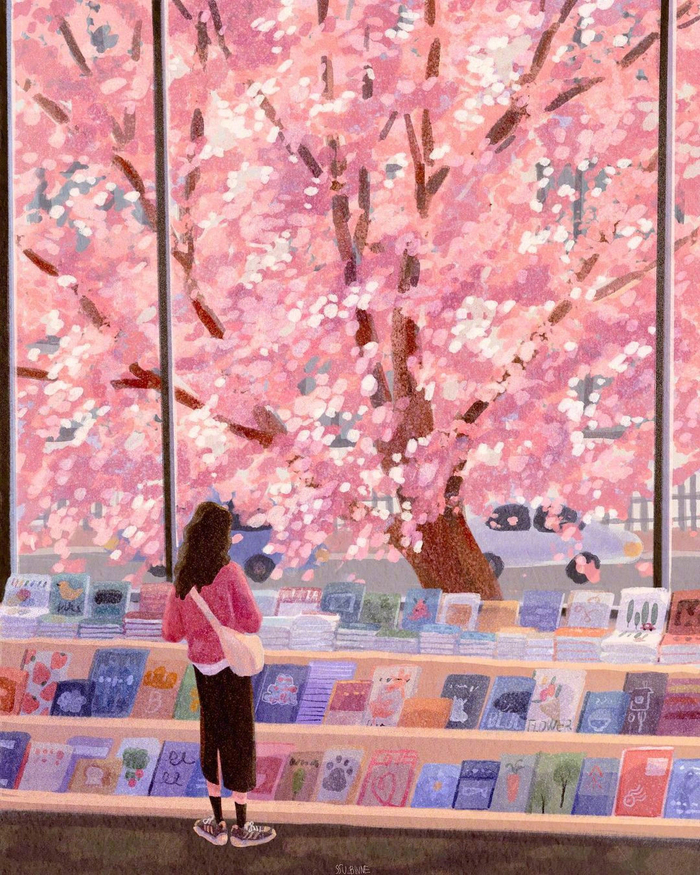 插画师笔下的四季景色 插画｜Yoo Subin|插画师|插画|笔下
