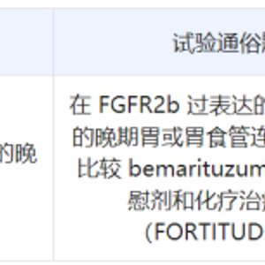 一线治疗胃癌！再鼎医药/安进启动抗FGFR2b单抗中国3期临床_手机新浪网