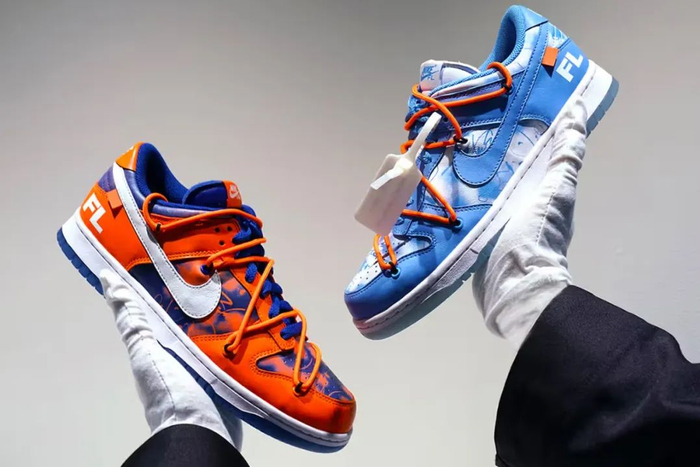 天价！Off-White x 耐克Dunk联名「北卡蓝/龙珠」，价格出炉了..