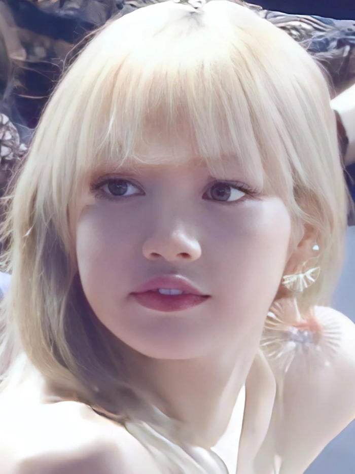 看着lisa这张脸 就会很治愈