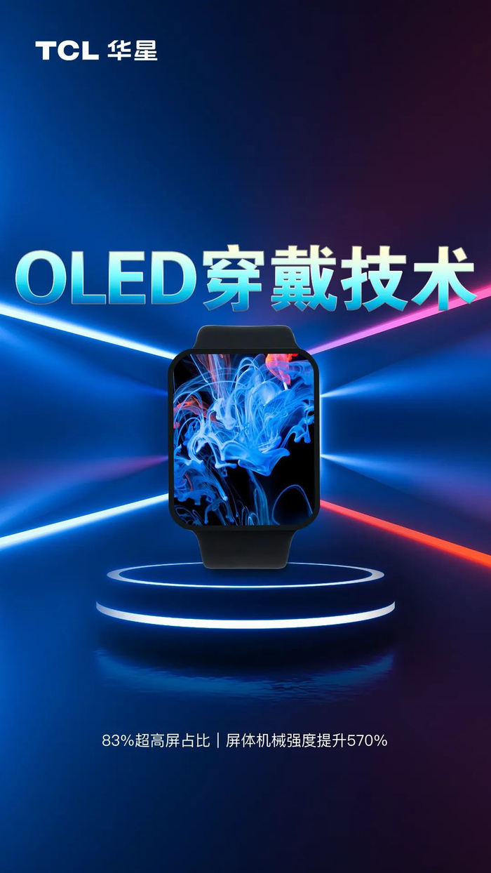 TCL华星已成功开发出可穿戴设备OLED技术__财经头条