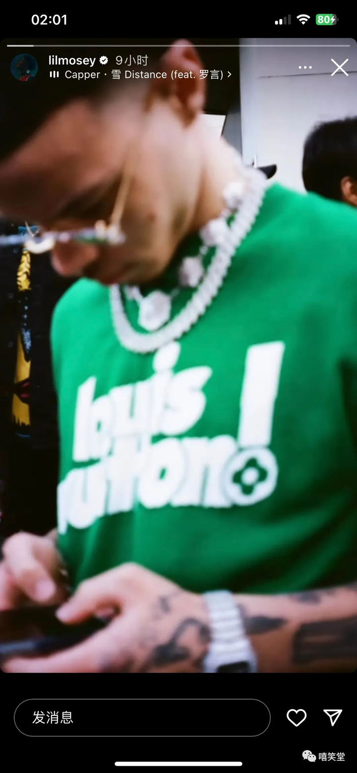 梦幻联动！美国Rapper居然也在听Capper的《雪》！|Capper|雪_新浪新闻