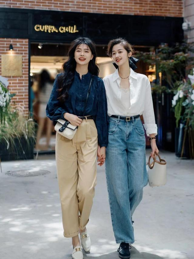 为什么建议你多穿衬衫和连衣裙，看完街拍达人示范你就懂，超好看