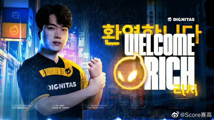 北美LCS战队DIG官宣：Rich选手正式加入|DIG|英雄联盟|LCS_新浪新闻