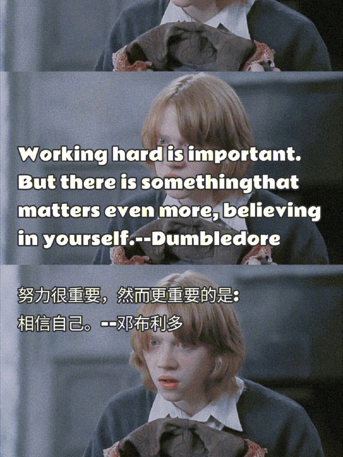 《哈利波特》美到窒息的经典句子