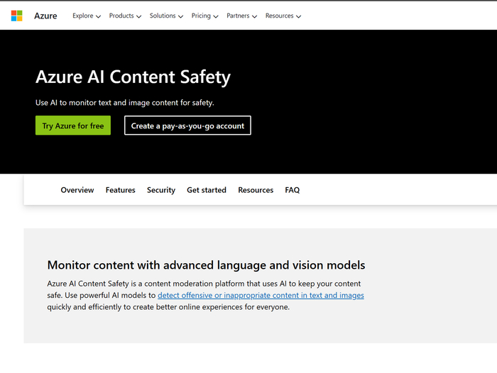 微软推出 Azure AI Content Safety，可自动检测等负面网络内容|AI|微软|azure_新浪新闻