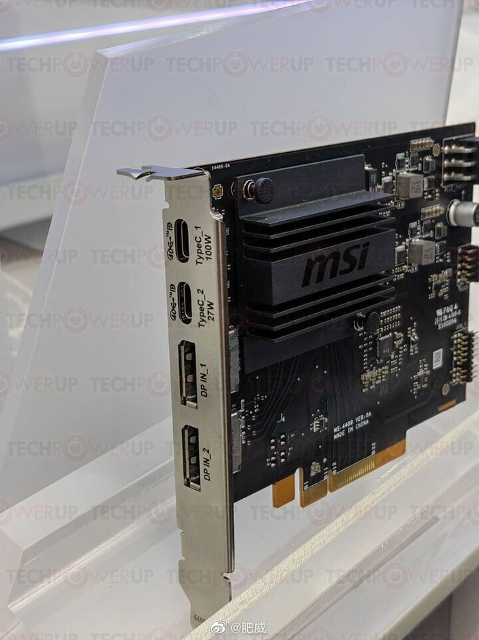 微星的USB4扩展卡，用ASMedia的ASM4242主控，双USB4口……__财经头条__新浪财经