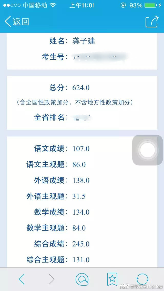 打破“中专说唱”标签！多位Rapper公布高考成绩！