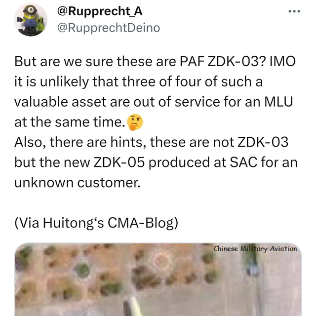 黄皮转盘机现身西飞，巴铁ZDK03返厂升级，还是巴铁追订的第二批__财经头条__新浪财经