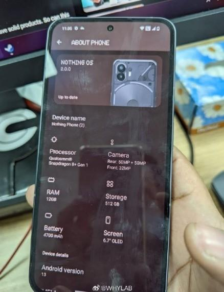 Nothing Phone新机真机曝光：依旧透明后盖__财经头条