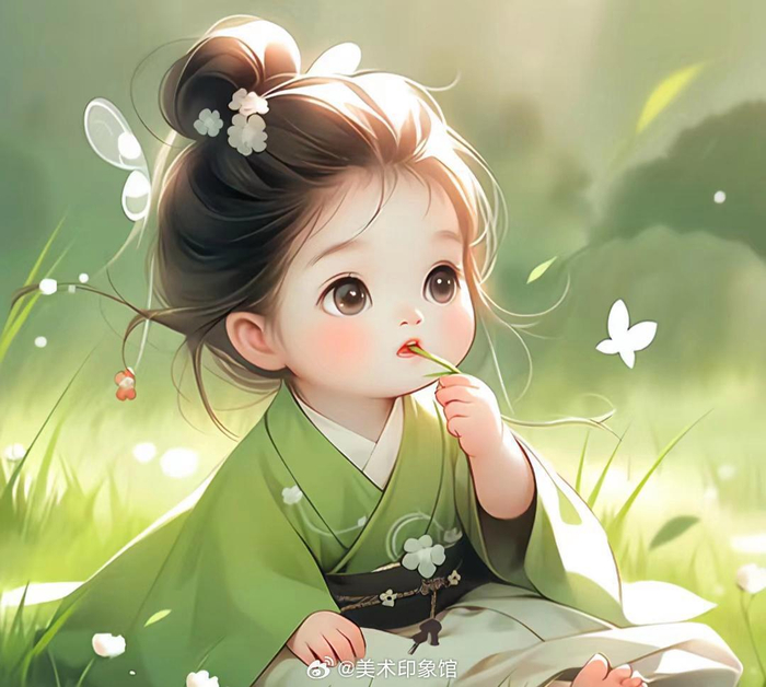 古风呆萌小可爱头像|头像|可爱|古风_新浪新闻