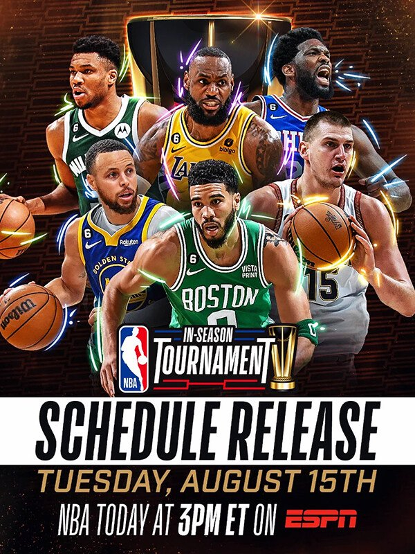 季中锦标赛赛程将于8月16日正式公布|锦标赛|锦标赛冠军|NBA_新浪新闻