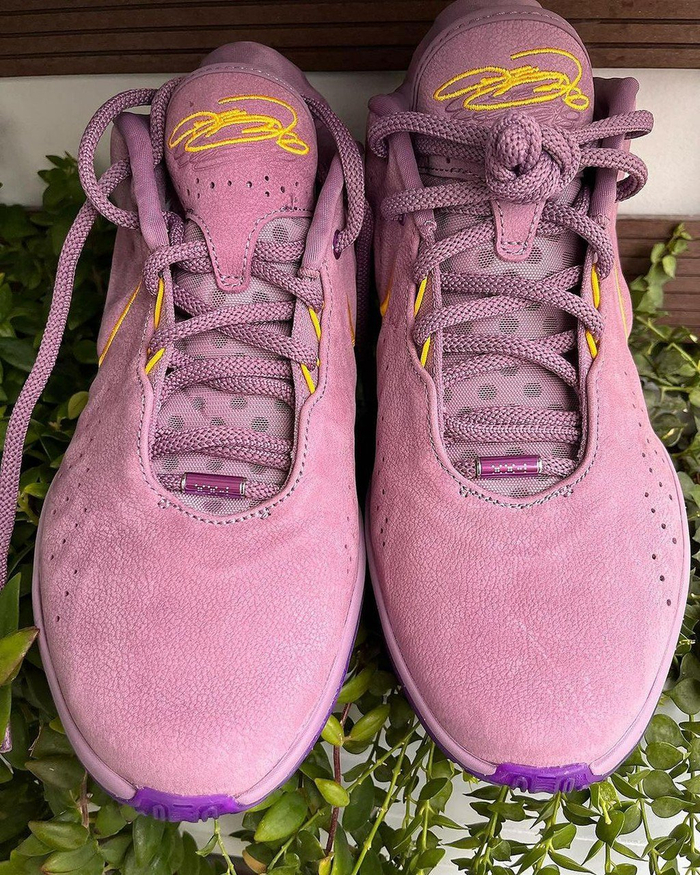 詹皇亲穿上脚！LBJ 21 又双叒曝光新配色！__财经头条