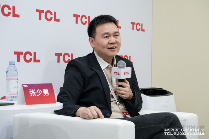 对话TCL电子CEO张少勇：谨慎做差异化创新，Mini LED将在5年内取代LCD｜IFA 2023__财经头条