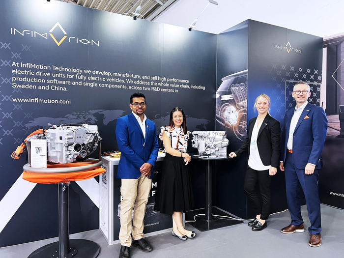 星驱科技InfiMotion携创新电驱产品亮相IAA MOBILITY 2023