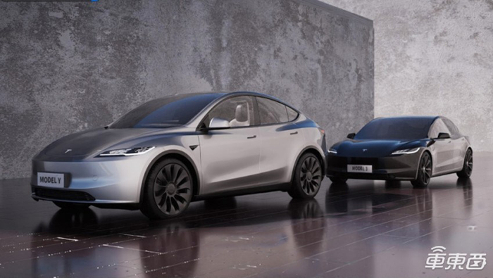 新款Model Y长这样？外媒称特斯拉已立项改款，或明年十月亮相