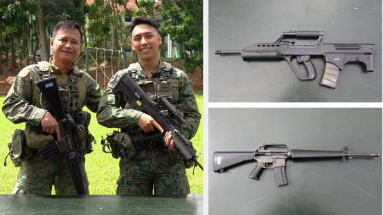 神似AUG，解放军远赴新加坡训练，用的是什么枪？丨轻武专栏|步枪|新加坡|士兵|解放军|陆军_新浪新闻