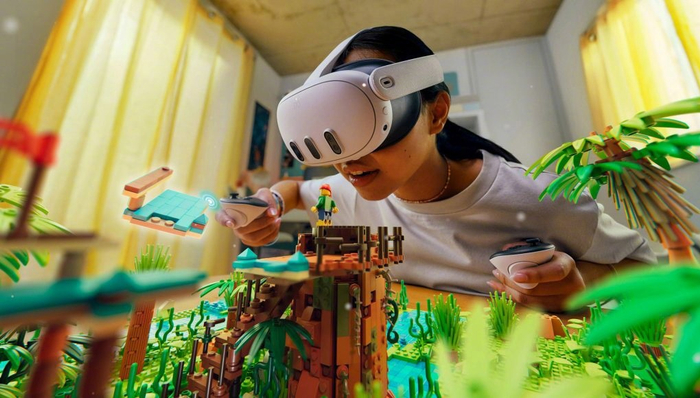 乐高 VR 游戏《LEGO Bricktales》 12 月 7 日登陆 Quest 平台，支持混合现实__财经头条