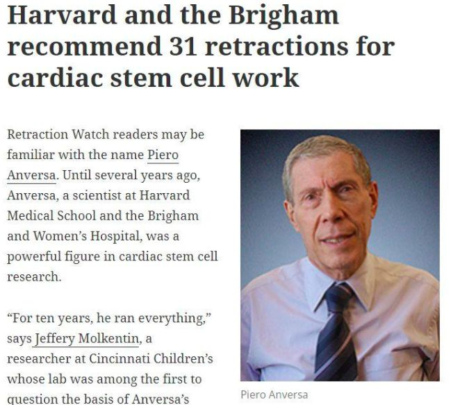 哈佛教授造假17年，整个领域推翻！有史以来最大的学术丑闻|干细胞|哈佛|论文_新浪新闻