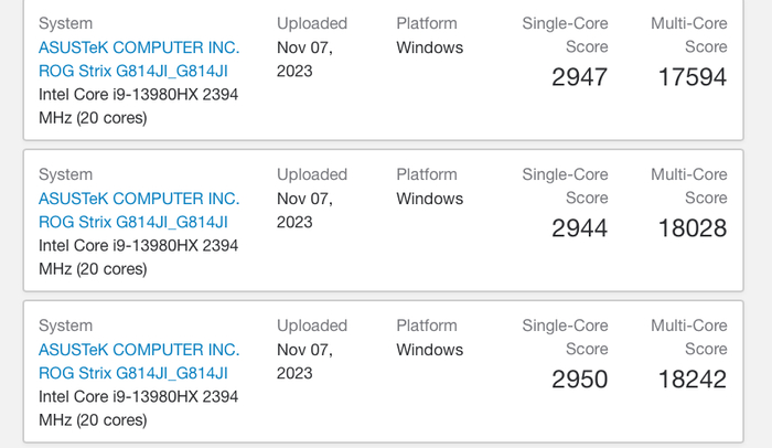 英特尔 i9-14900HX 处理器曝光：睿频可达 5.8GHz__财经头条